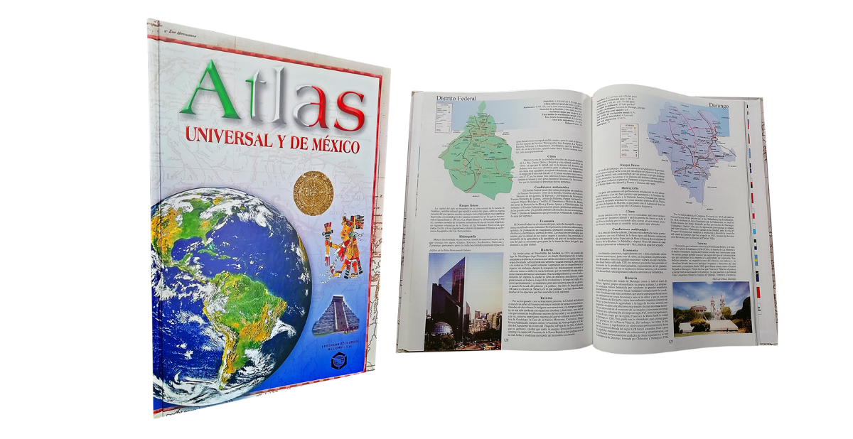 ATLAS UNIVERSAL Y DE MEXICO 1 TOMO - Programa Educativo Nacional Sa de Cv